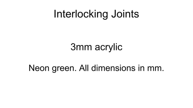 Interlocking joints tips | PPT