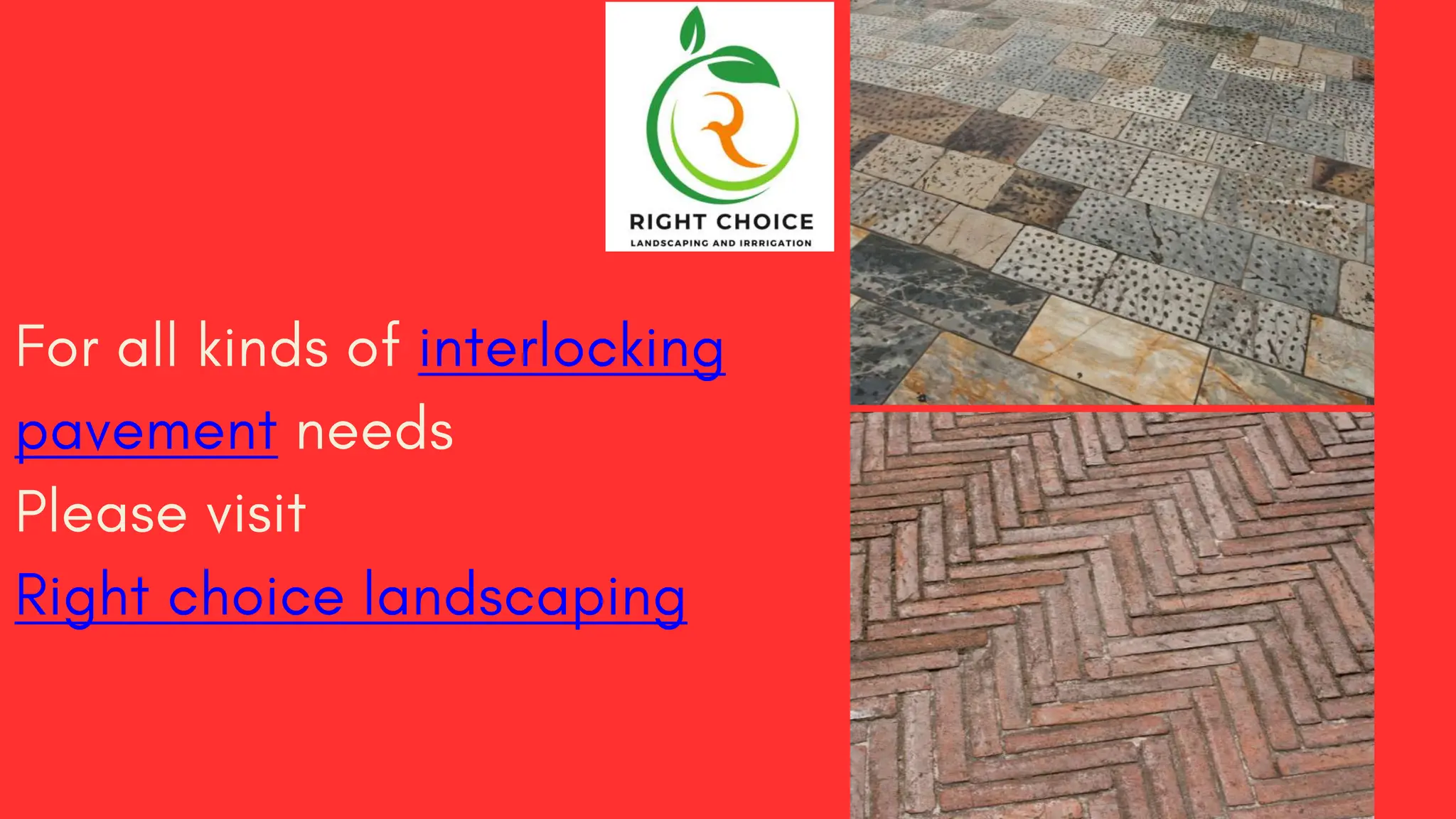 interlocking pavement - Right choice landscaping | PPT