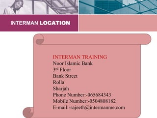 Interman Training | PPTX