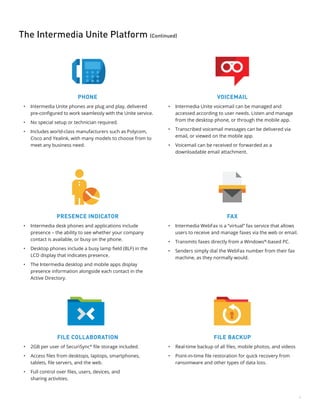 Intermedia Unite – Brochure | PDF