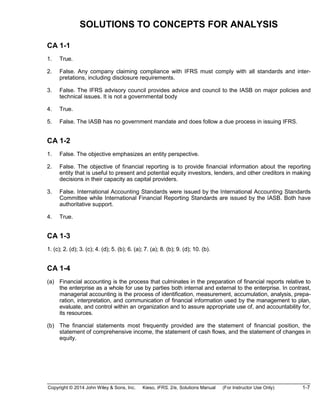 Intermediate Accounting IFRS 2nd Edition Warfield Solutions Manual | PDF