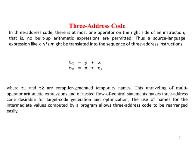 Intermediate code- generation | PPTX