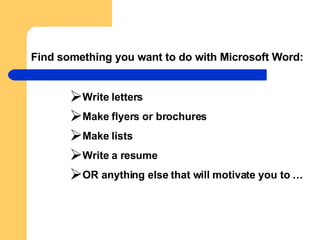 Intermediate Microsoft Word | PPT