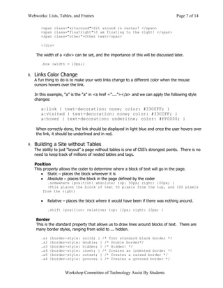 Intermediate Web Design.doc