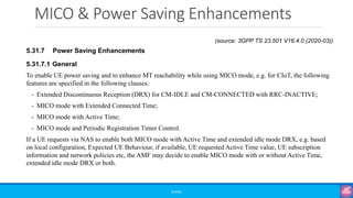 Intermediate: Mobile Initiated Connection Only (MICO) | PDF