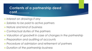 ACCOUNTING FOR PARTNERSHIPS | PPTX