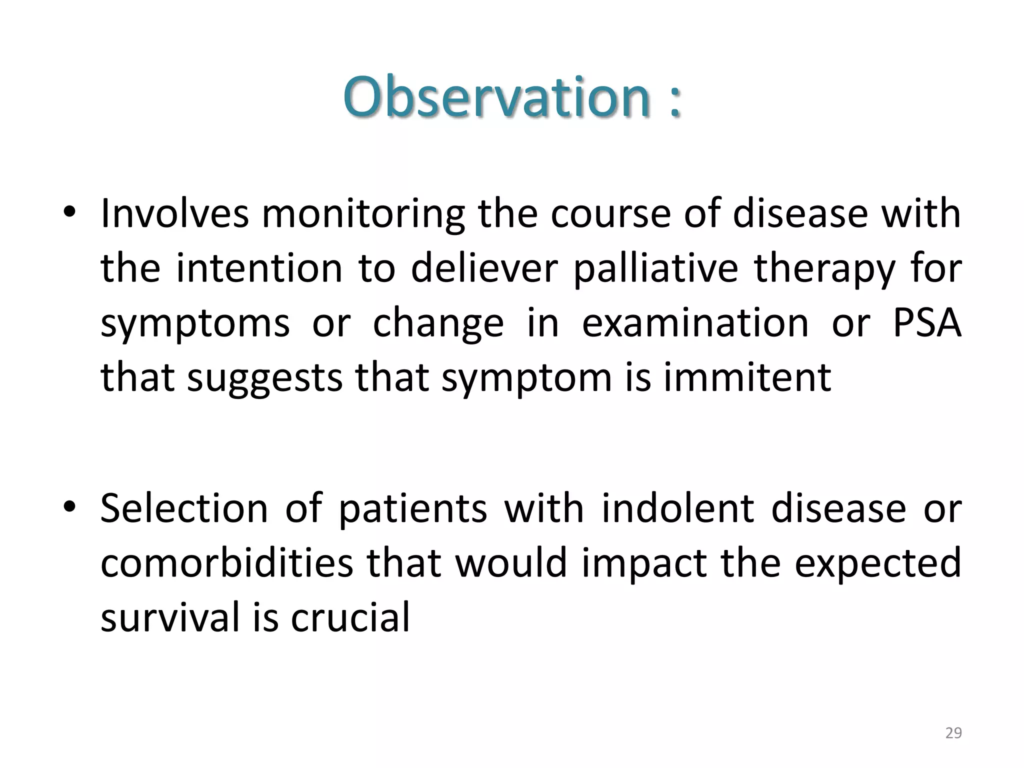Intermediate and high risk prostate cancer | PPTX