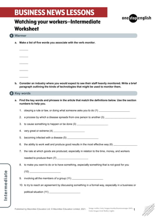 Intermediate Business English - Workplace Surveillance .pdf