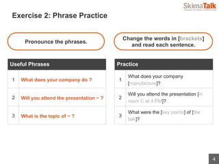Intermediate Business English Lesson 16 | PDF