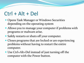 Intermediate computer skills | PPTX