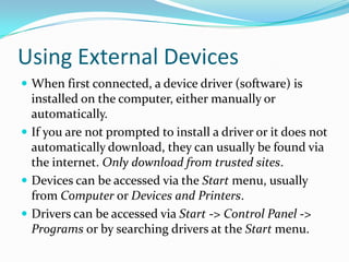 Intermediate computer skills | PPTX