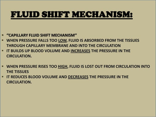 Intermediate control mechanism | PPTX | Heart and Cardiovascular ...