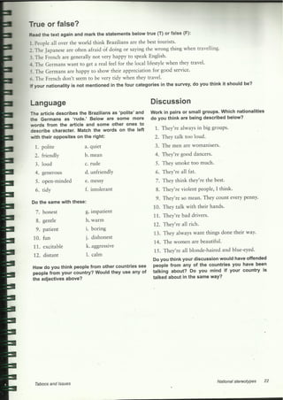 Intermediate conversation lesson troubled to travel | PDF