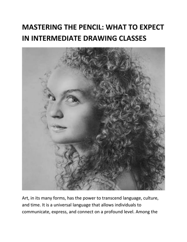 Intermediate Drawing Classes.docx