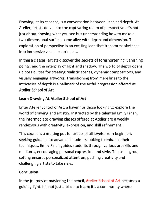 Intermediate Drawing Classes.docx