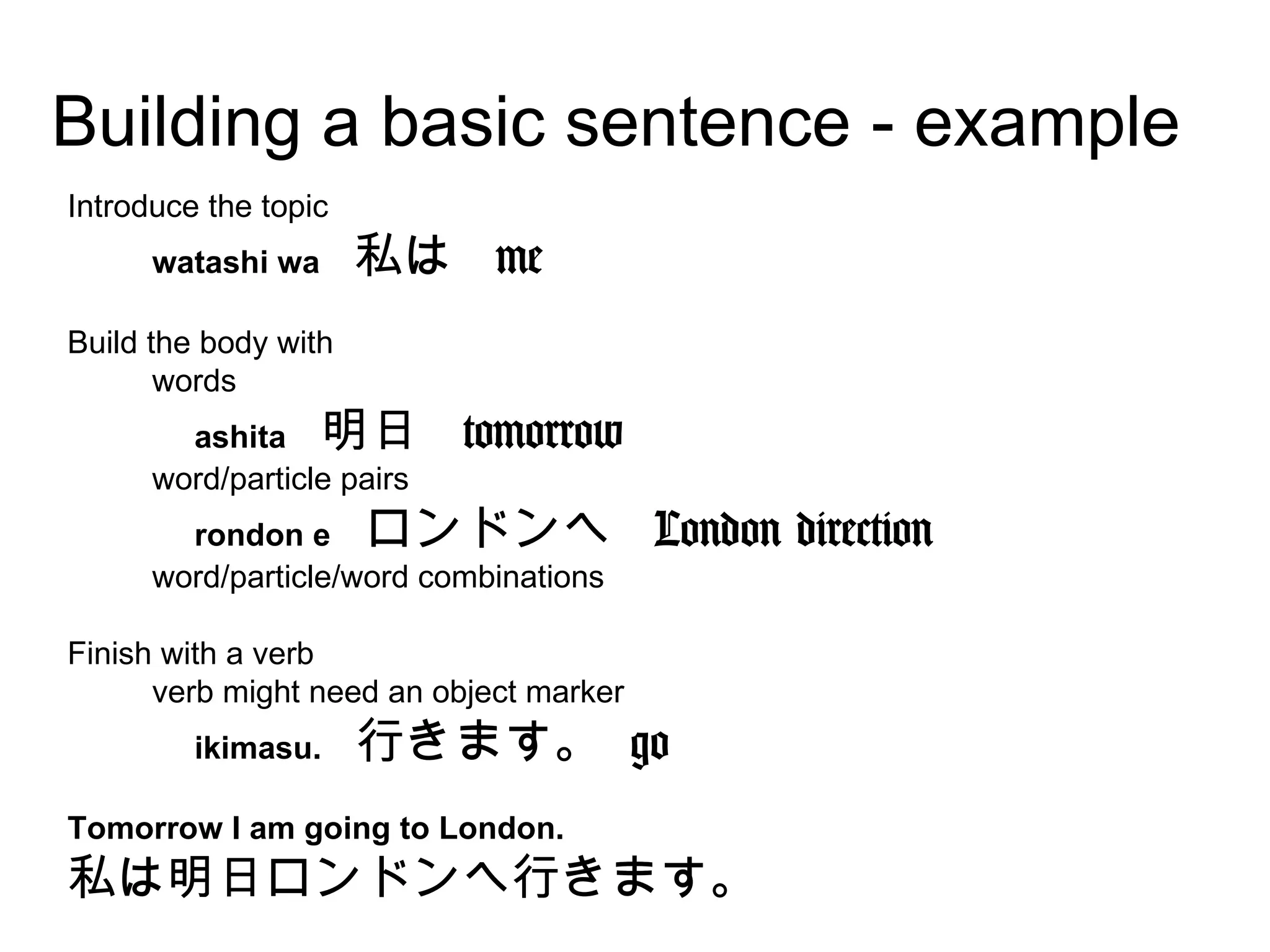 Intermediate japanese language session 1 v2 animated | PPT | Free Download