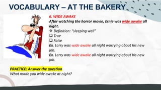 Intermediate Lesson Plan No 12 At The Bakery Pdf