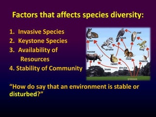 Intermediate level of disturbance hypothesis (idh) | PPTX