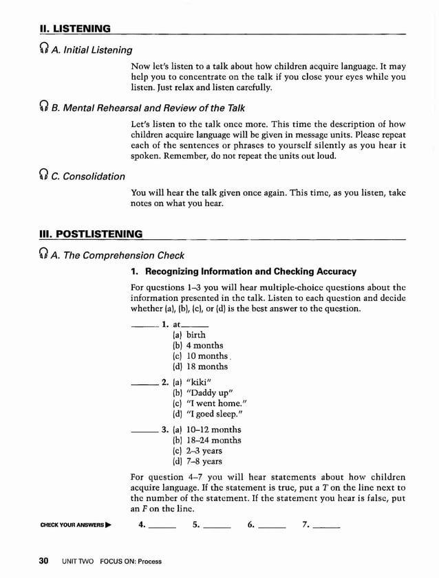 Intermediate+listening+comprehension | PDF