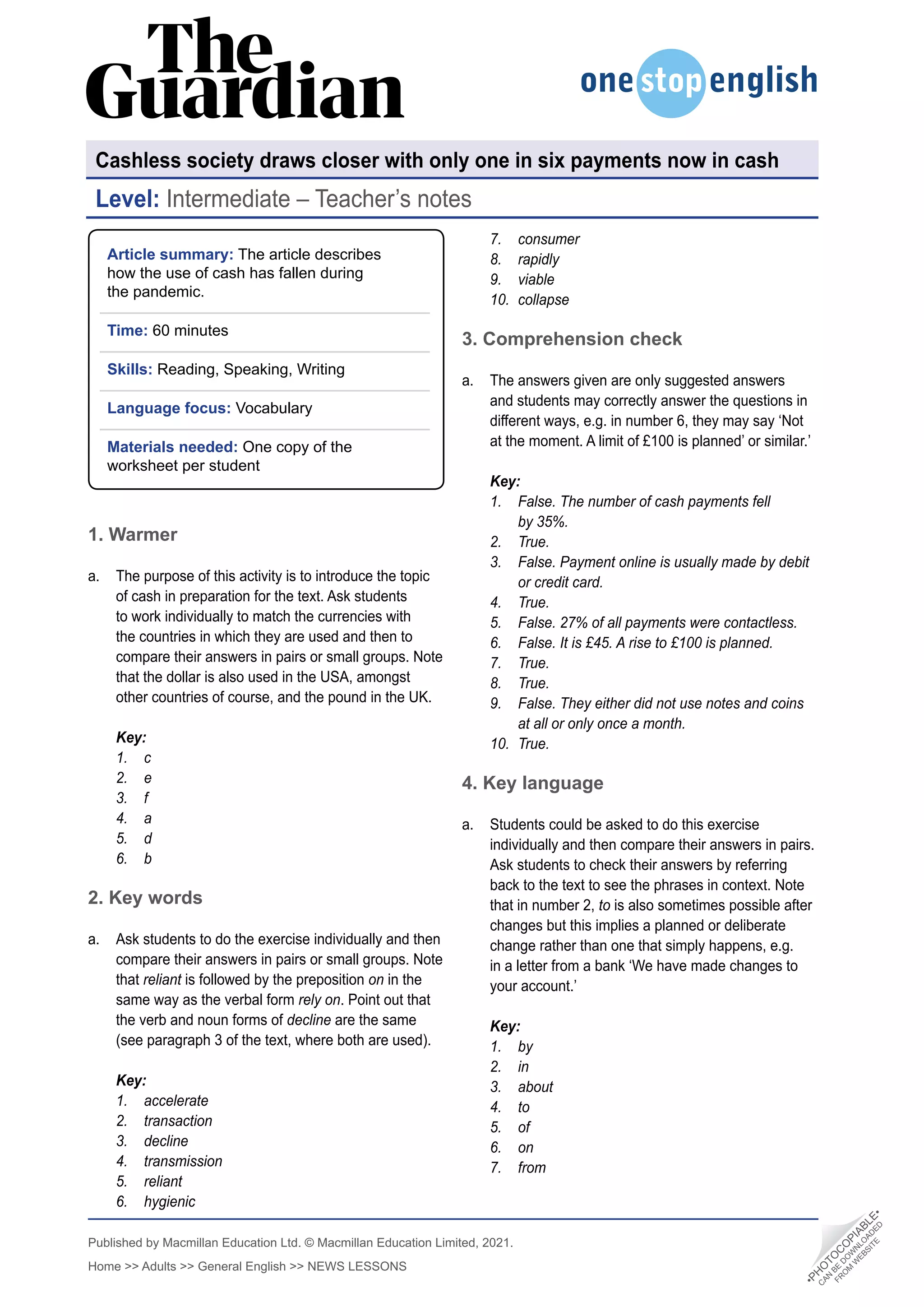 Intermediate News Lesson - Cashless Society_ .pdf