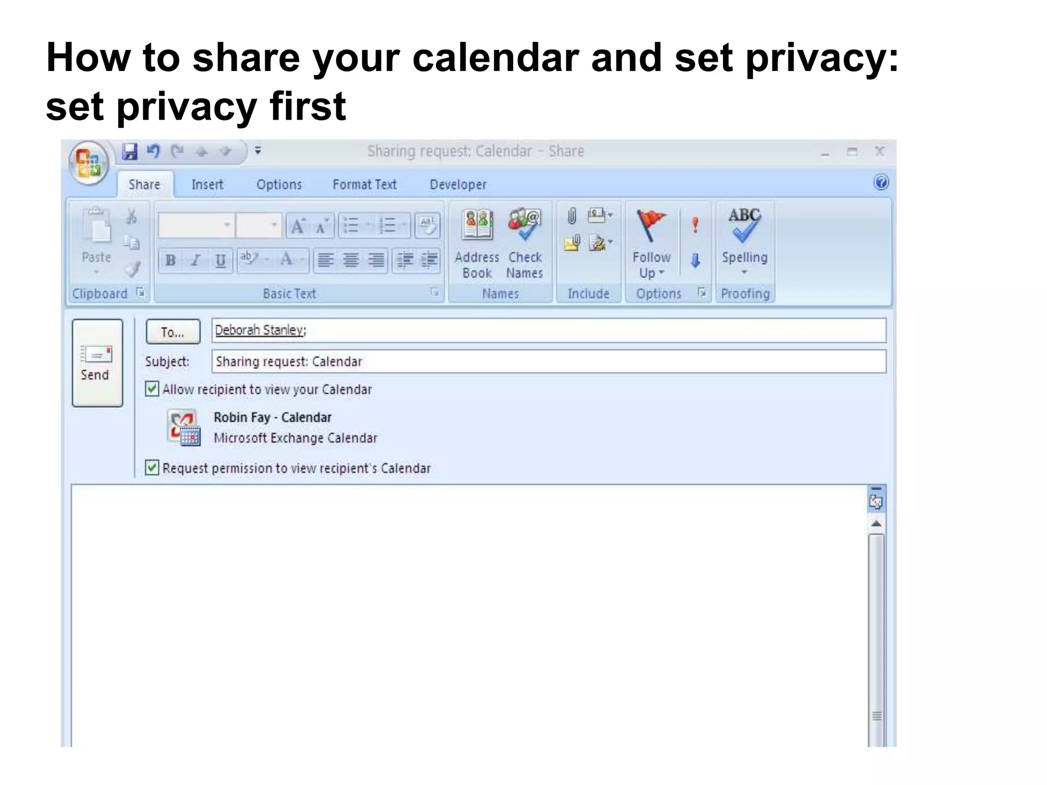 Getting started with outlook calendar | PPTX