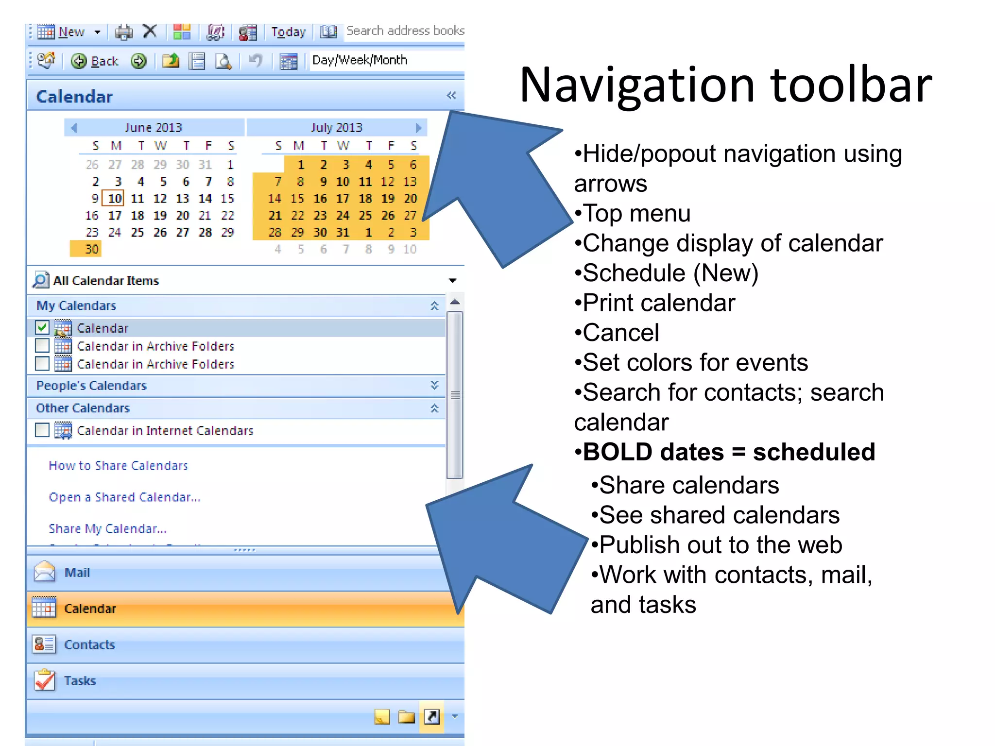 Getting started with outlook calendar | PPTX
