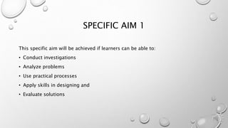 Intermediate phase natural sciences and technology | PPTX
