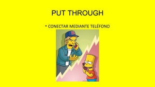 INTERMEDIATE PHRASAL VERBS (ON THE PHONE) | PPT