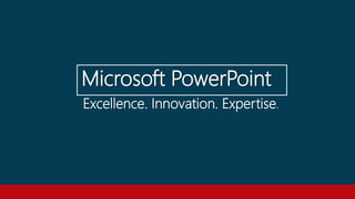 Intermediate Microsoft PowerPoint Training | PPTX