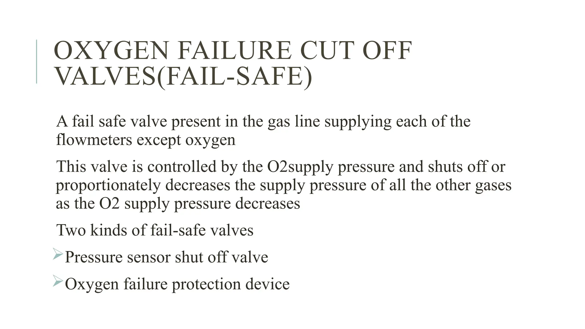 Intermediate pressure system and anaesthesia workstation .pptx