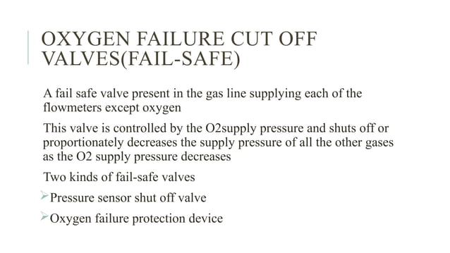 Intermediate pressure system and anaesthesia workstation .pptx