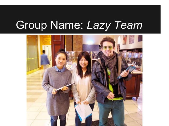 Intermediate project survey and pie chart | PPTX