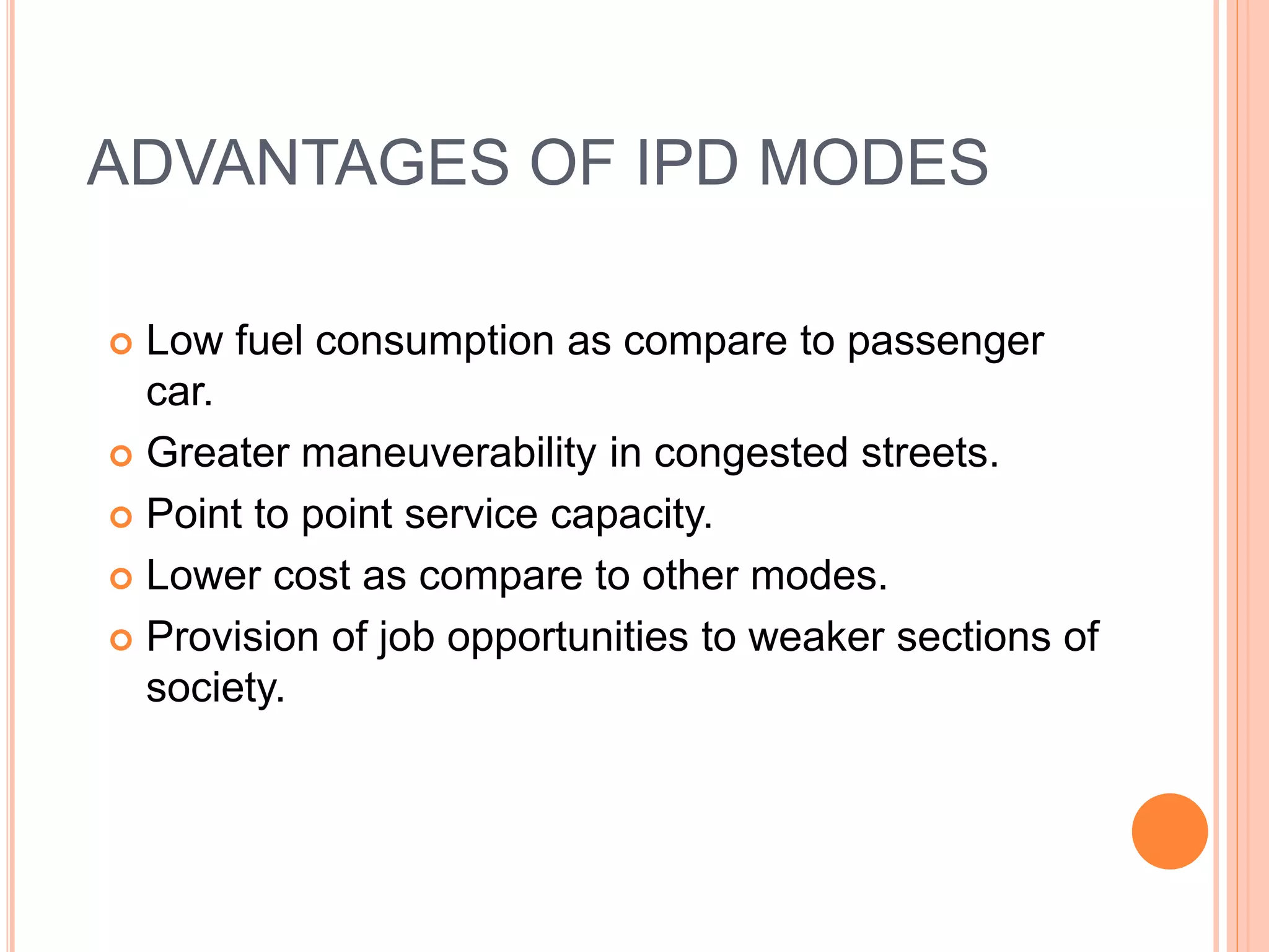 Intermediate public transport (ipt) | PPTX