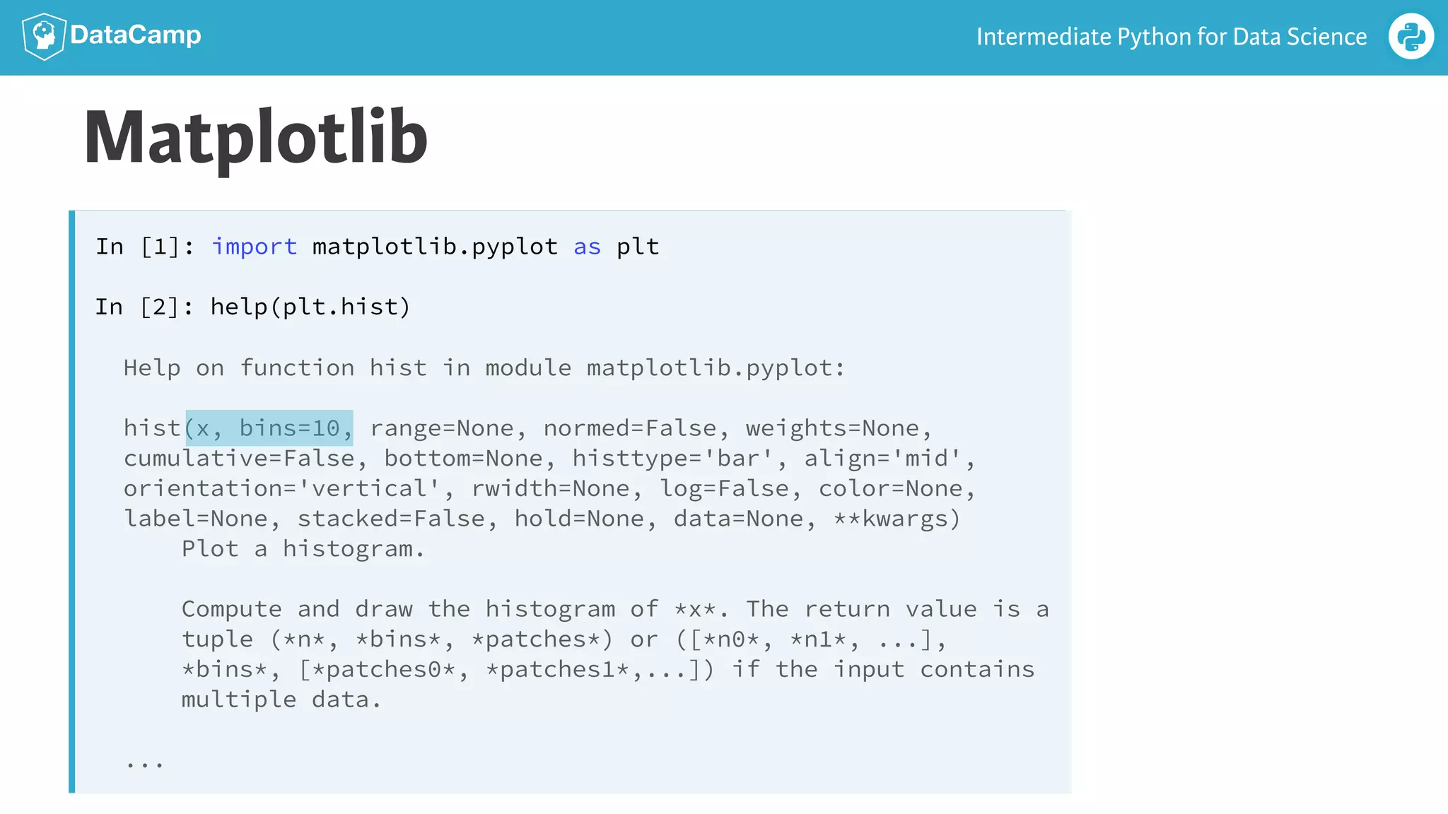 Intermediate python ch1_slides | PPT