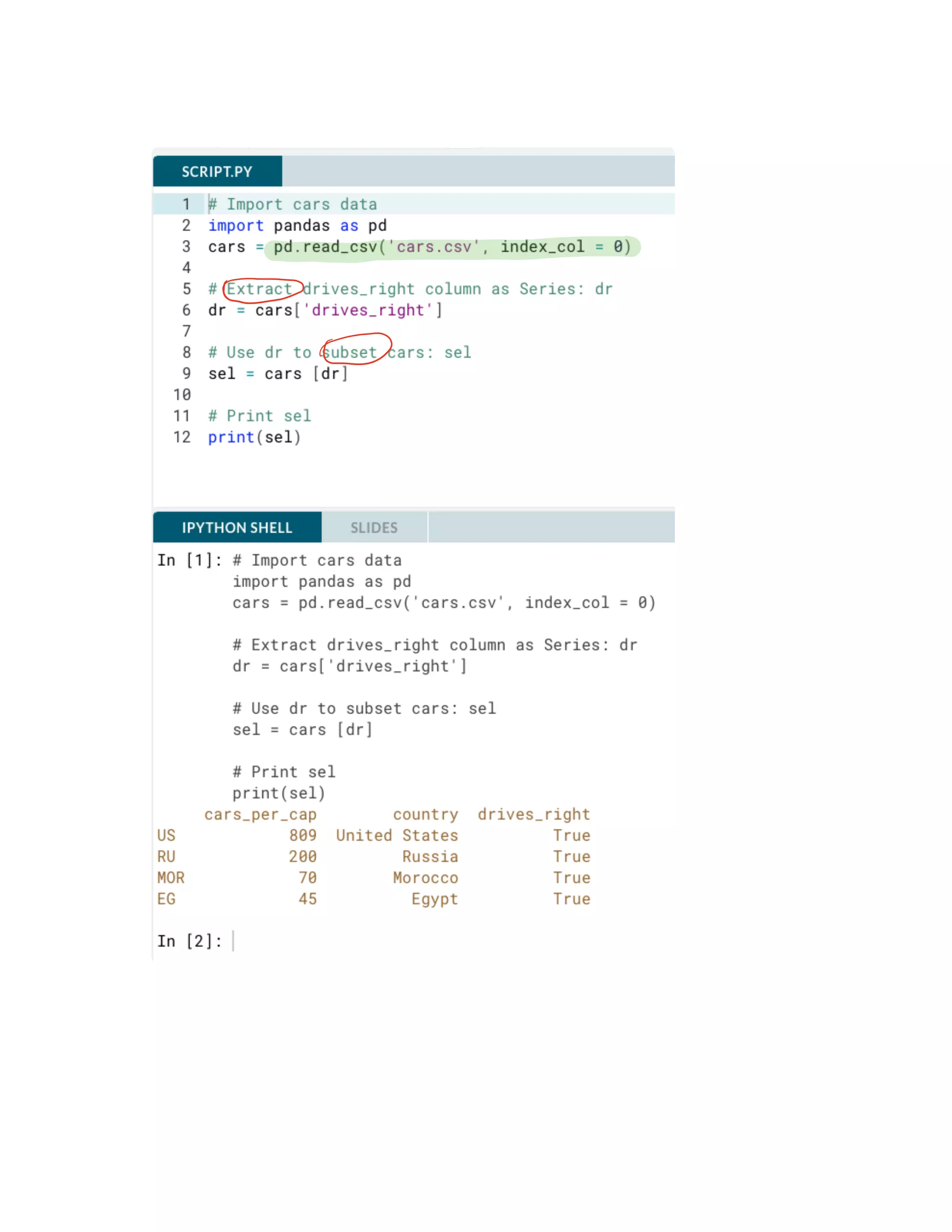 Intermediate python for data science | PDF