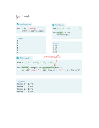 Intermediate python for data science | PDF