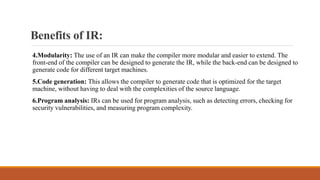 Intermediate Representation in Compiler Construction | PPT