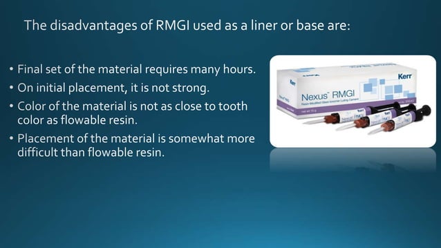 Intermediate restorative material (Dentistry) | PPTX