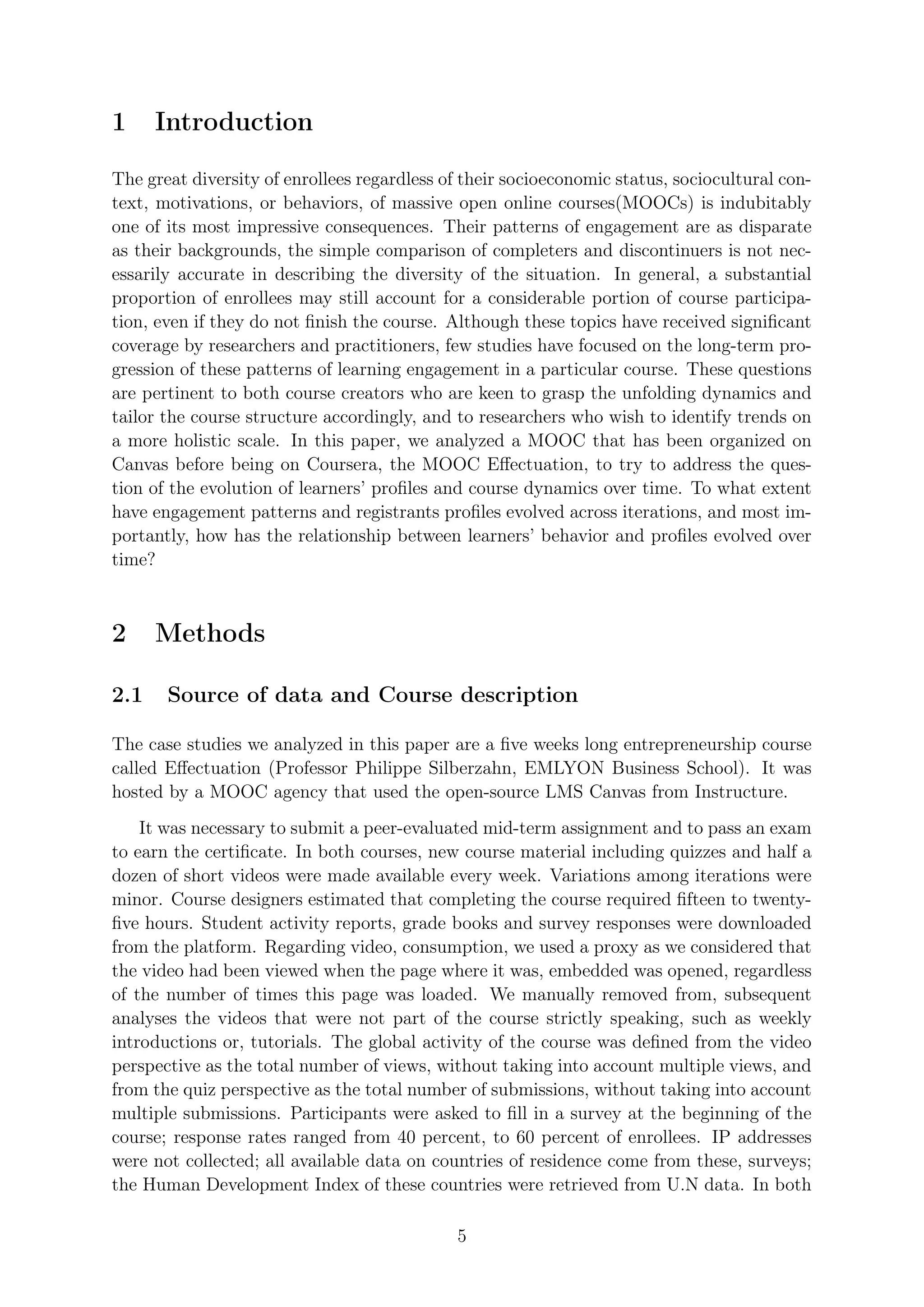 Intermediate statistics CY Tech | PDF | Online Education | Education