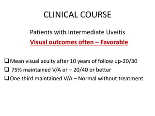 Intermediate uveitis | PPTX