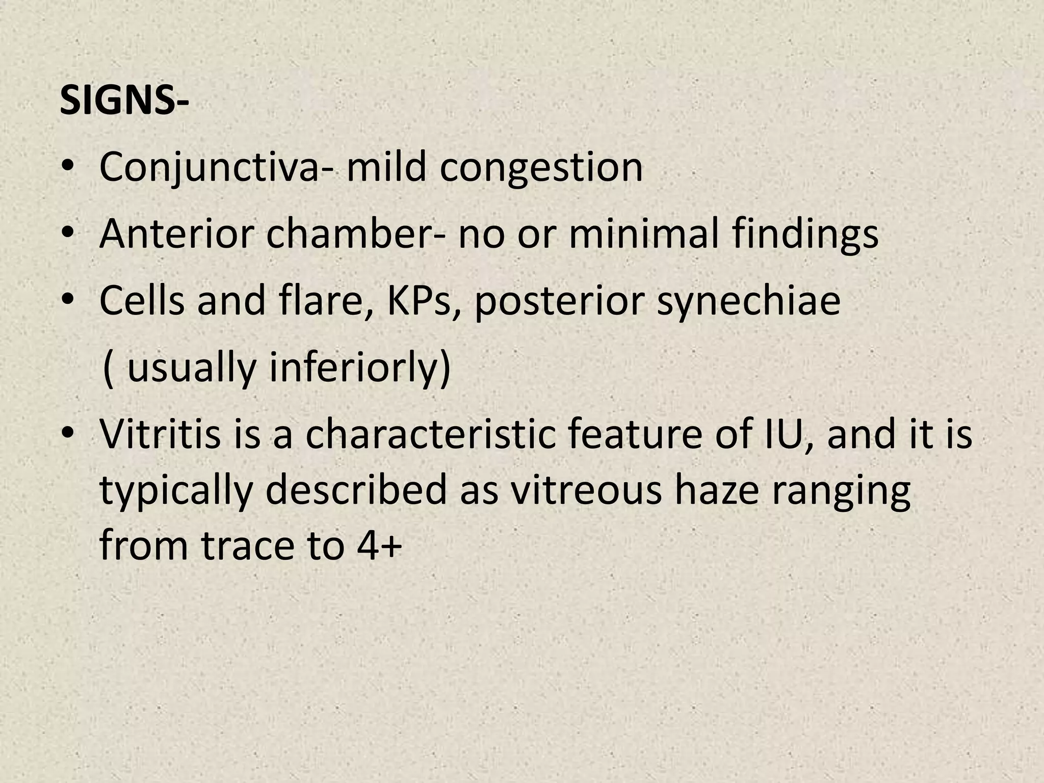 Intermediate uveitis | PPTX