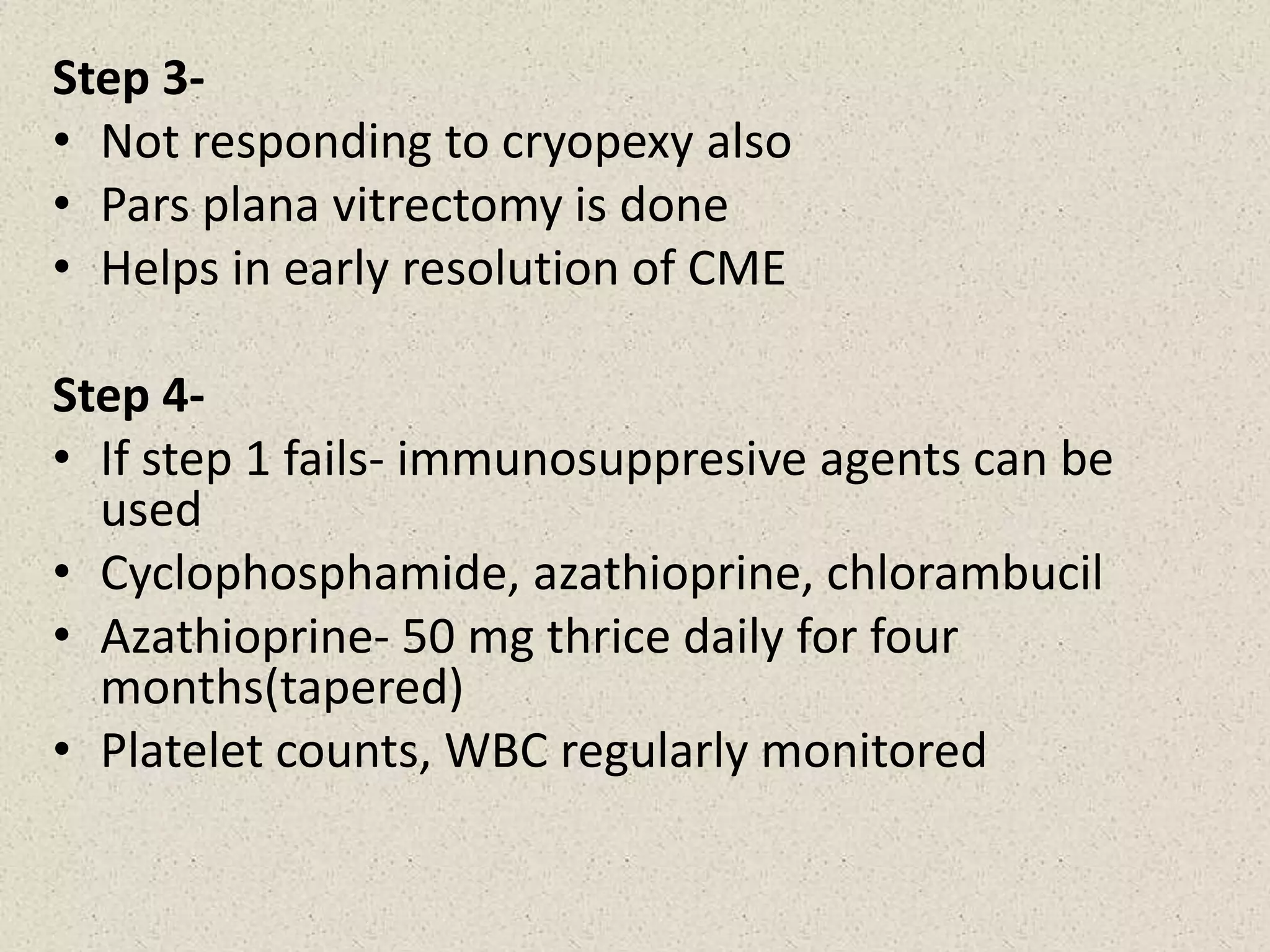 Intermediate uveitis | PPTX