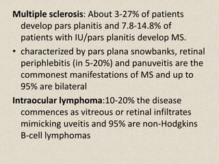 Intermediate uveitis | PPTX