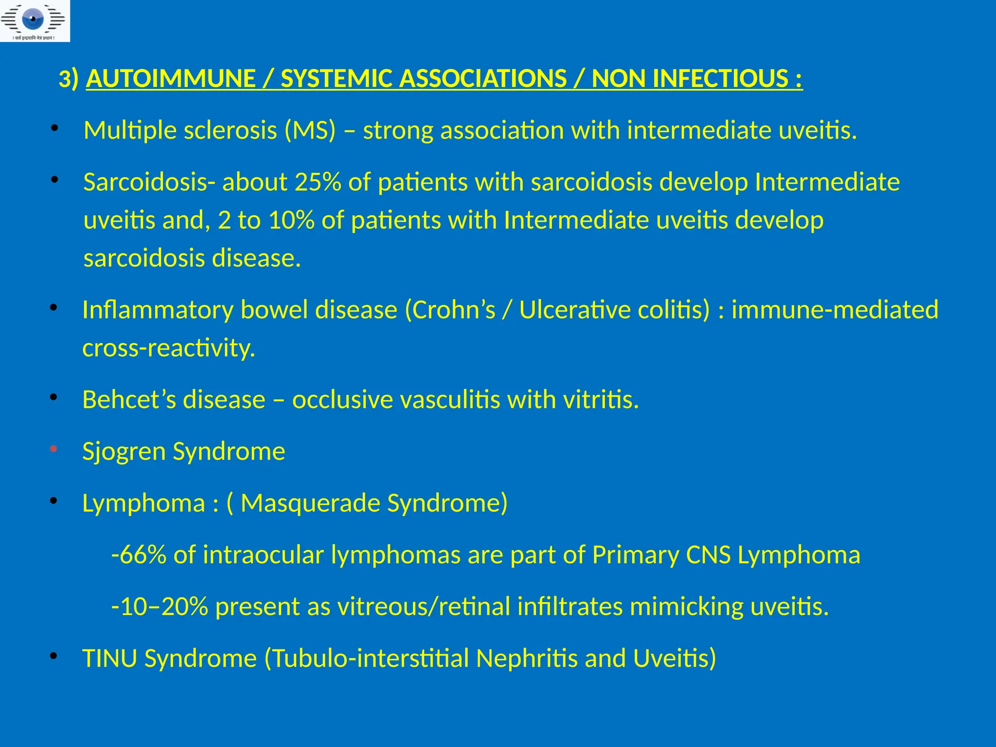 INTERMEDIATE UVEITIS , CLINICAL FEATURES , MANAGEMENT | PPTX