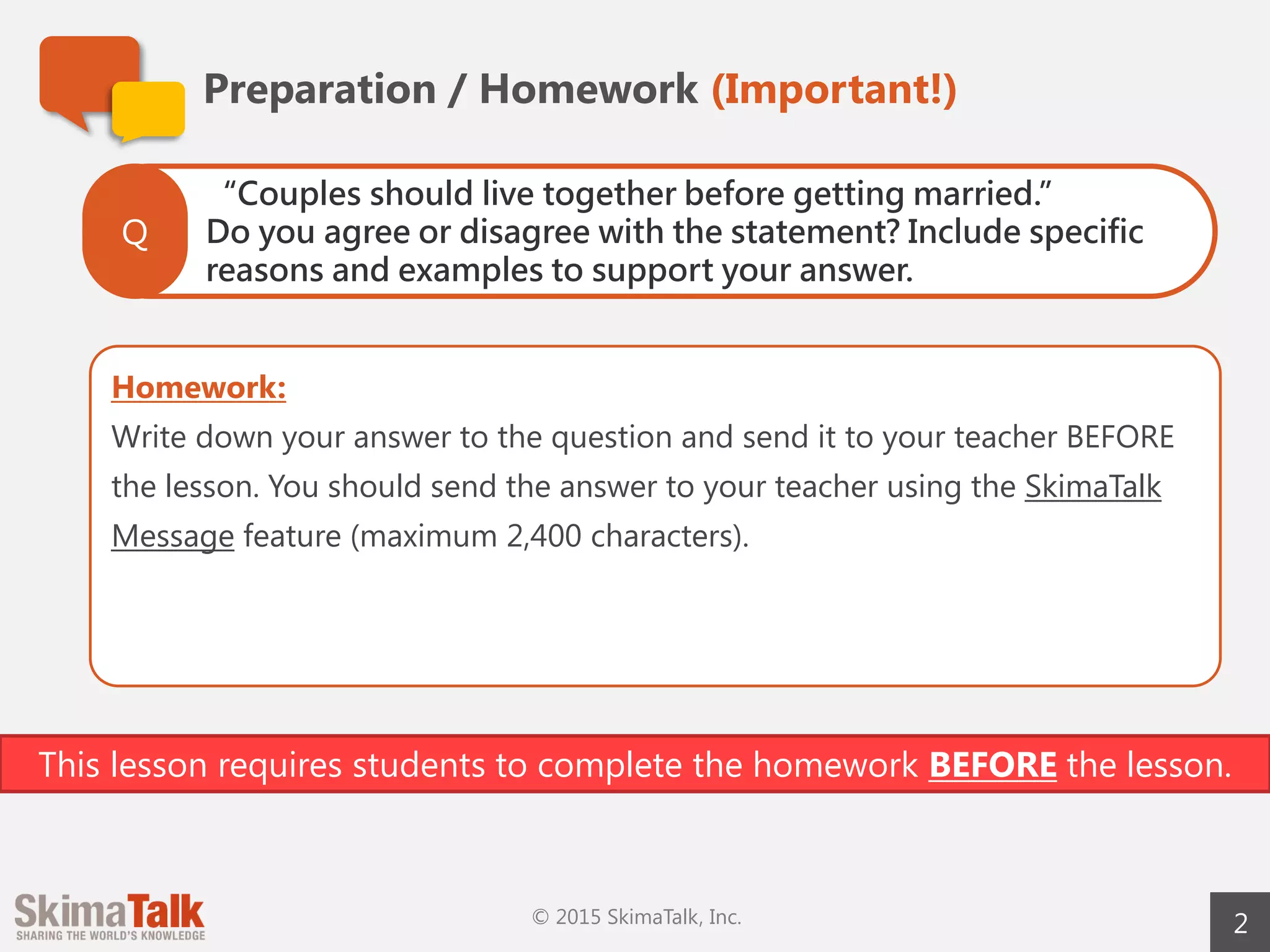 Intermediate writing persuasion and discussion skills - Lesson 3(t) | PDF
