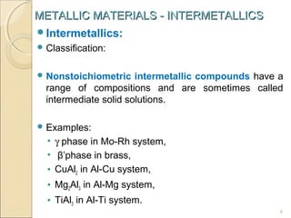 INTERMETALLICS | PPT