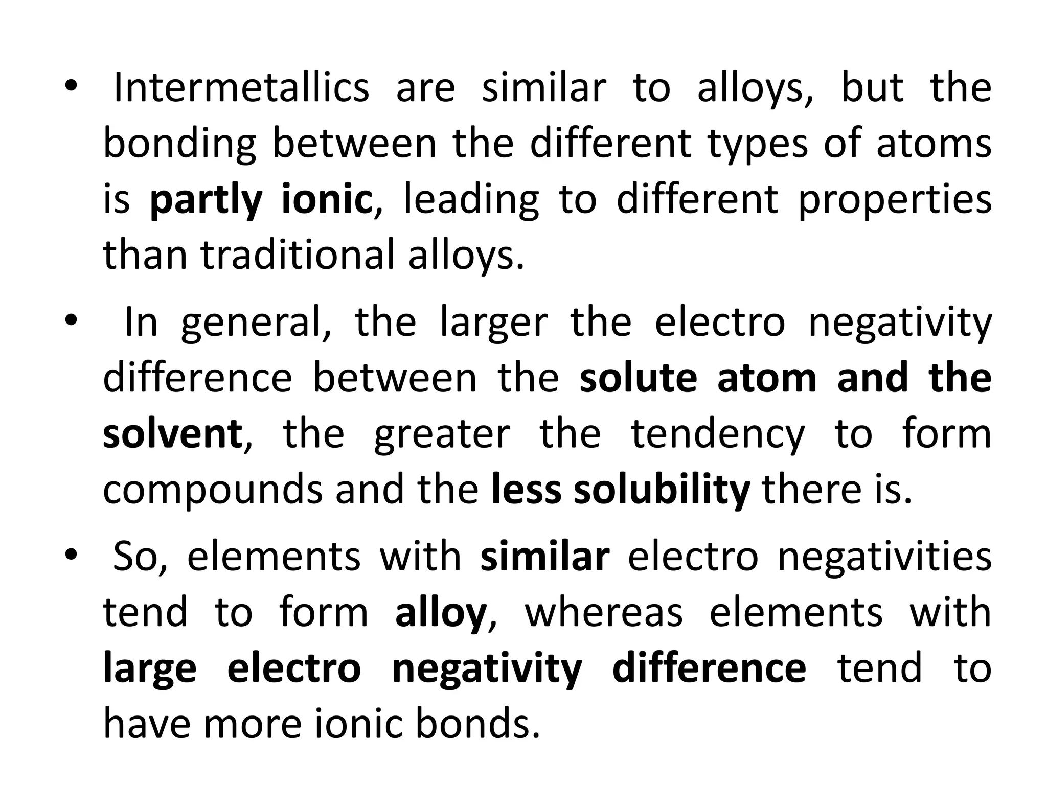 Intermetallics | PPTX