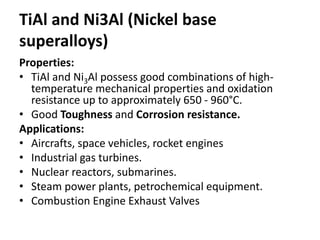 Intermetallics | PPTX