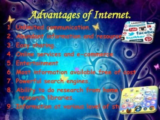 PPT ON INTERNET | PPTX