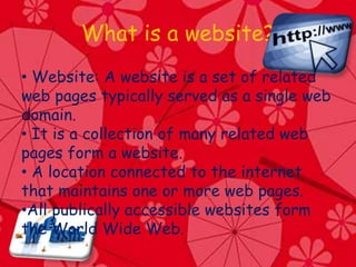 PPT ON INTERNET | PPTX